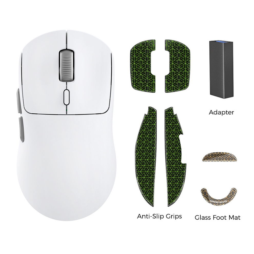 KYSONA M600 ULTRA-Lightweight Wireless Gaming Mouse with Glass Skates ...