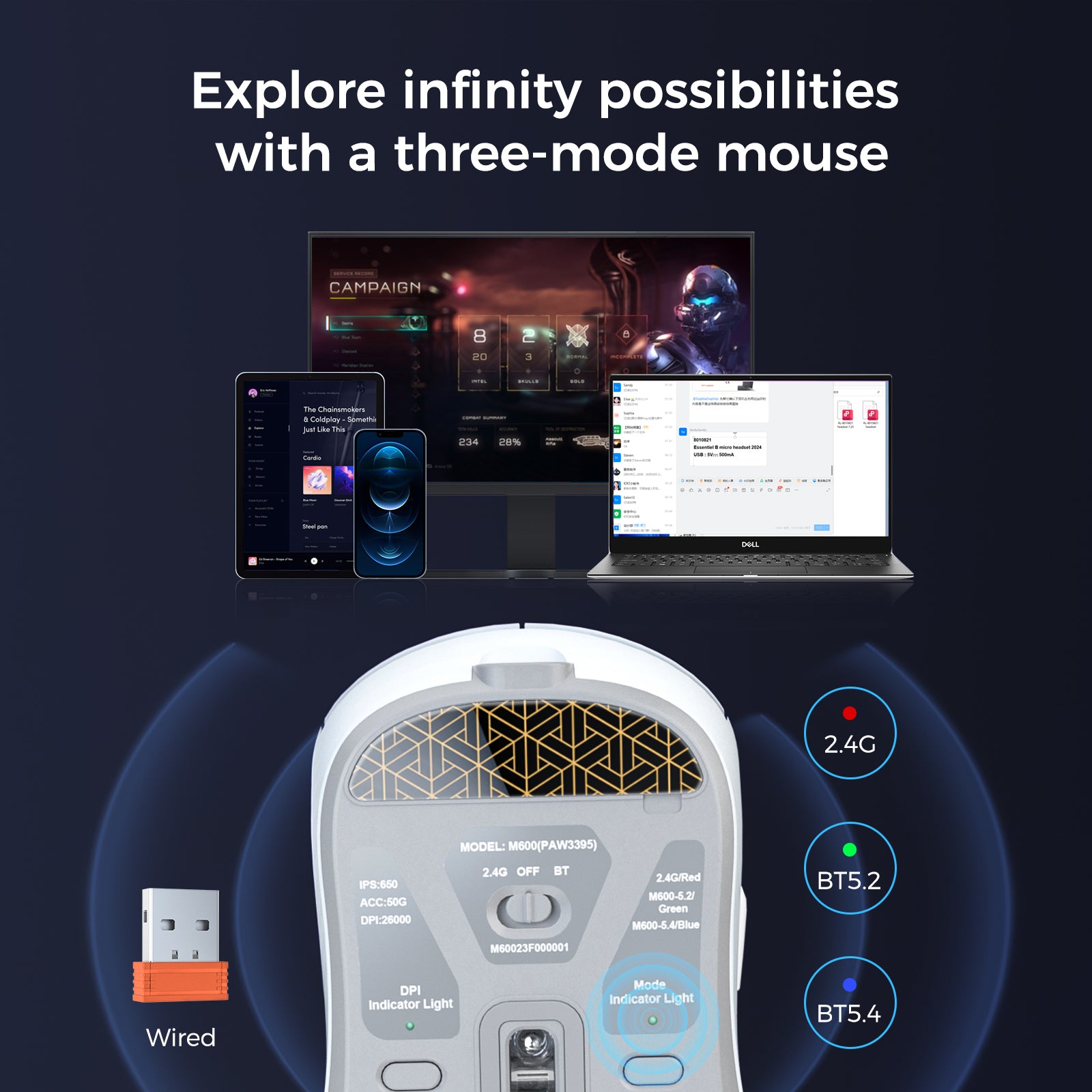 New Release | KYSONA Releases ULTRALIGHT Gaming Mouse for Ultimate Wir ...